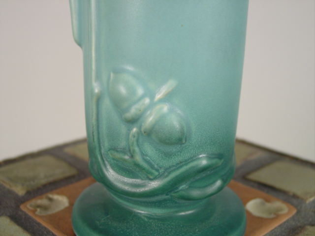 Art Nouveau Weller vase detail